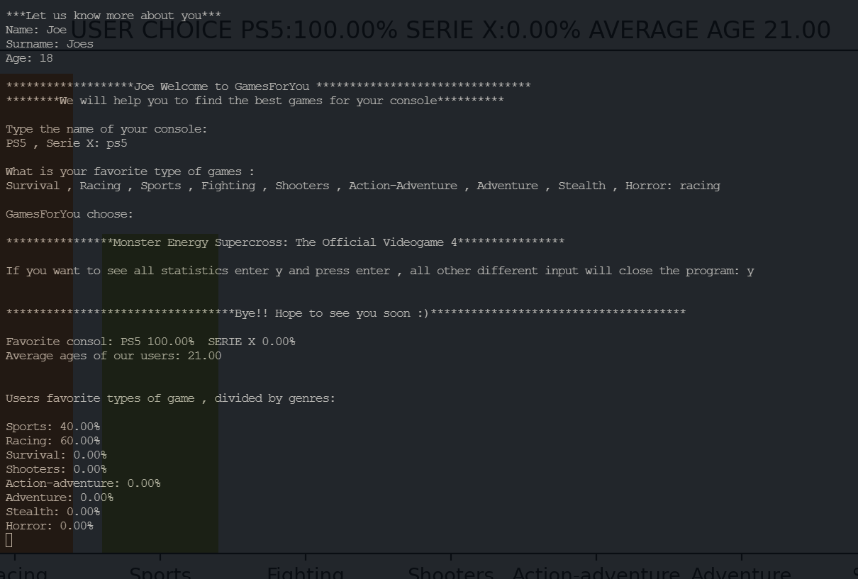 GitHub - Giuseppe-Bonifati/GamesForYou: Web Scraping: GamesForYou will choose a random game for ...
