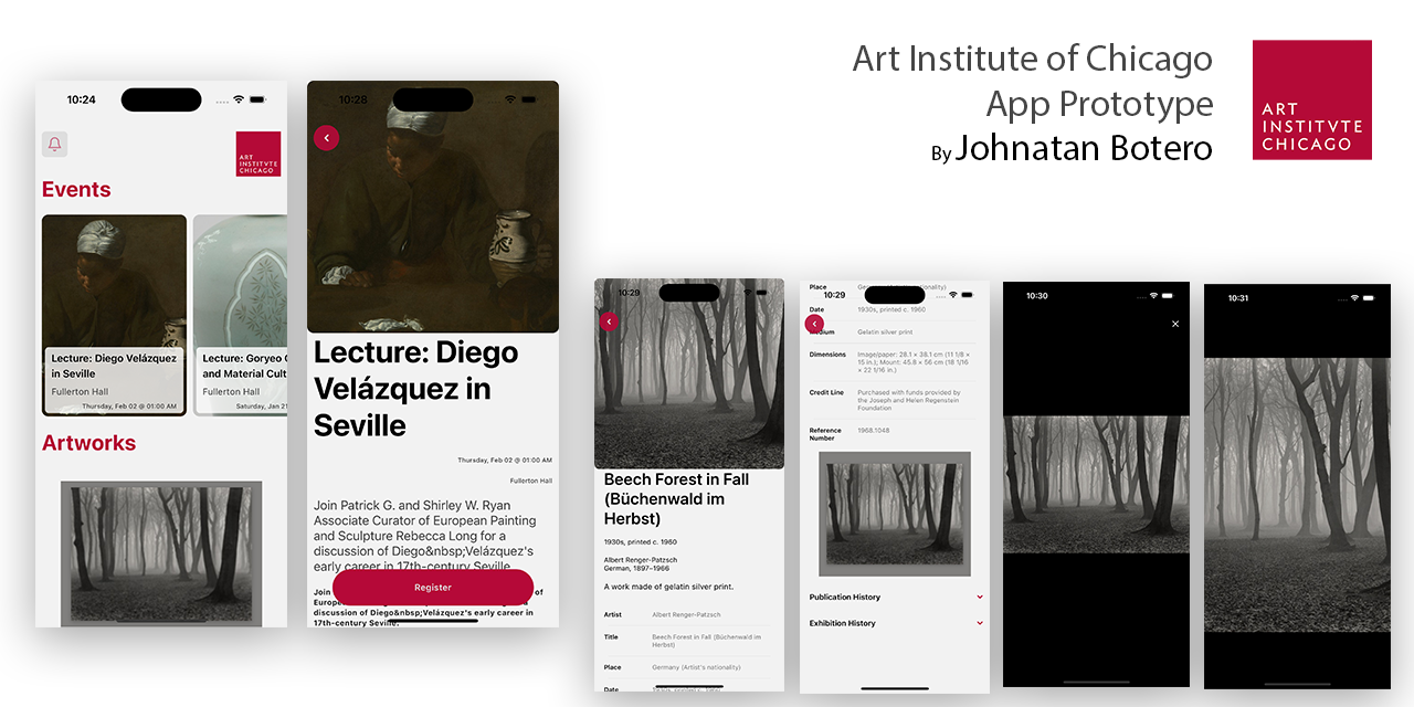 GitHub - jboteros/museum: Art Institute of Chicago's App Prototype. created using React Native ...