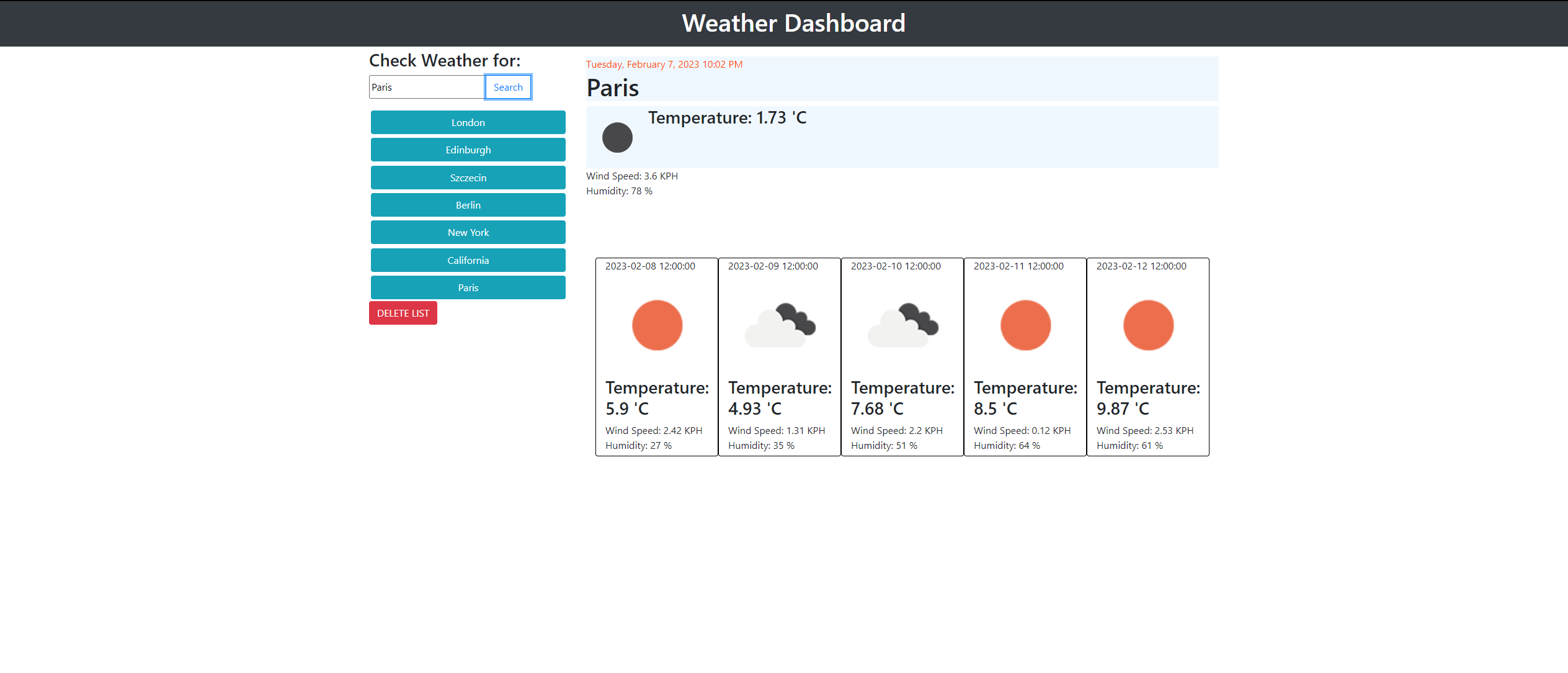 GitHub - W-JK/WC8_WeatherForecast: app that allows users to see the weather forecast for cities ...