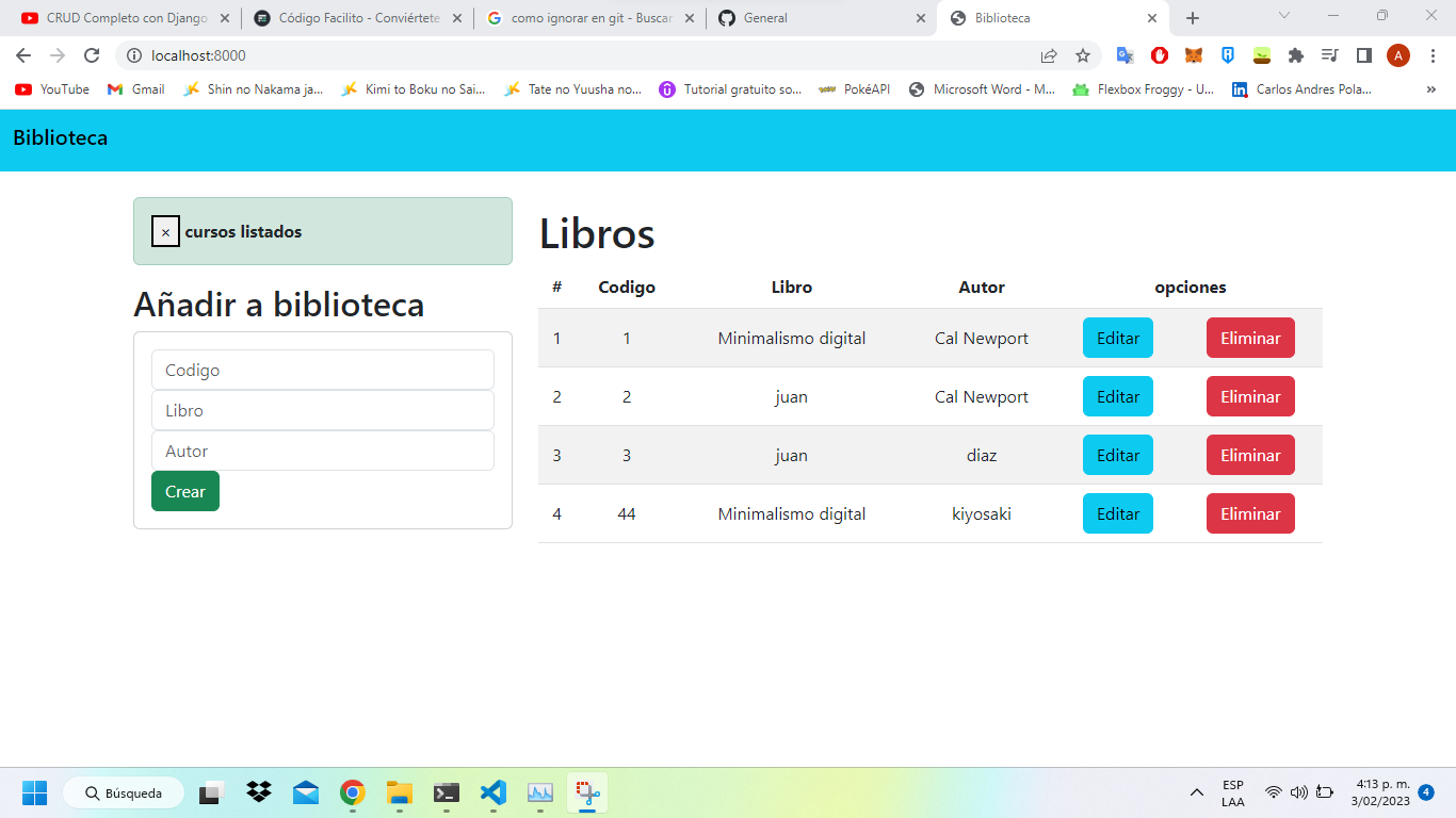 GitHub - juanjh1/libreria