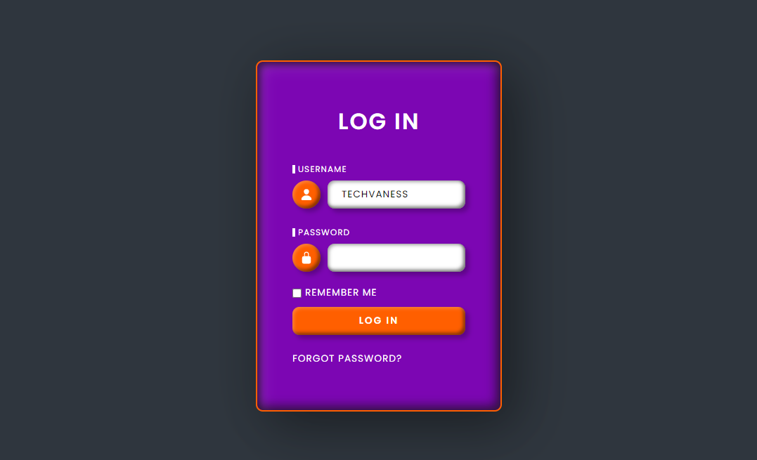 GitHub - techvaness/Claymorphism-Login-Form