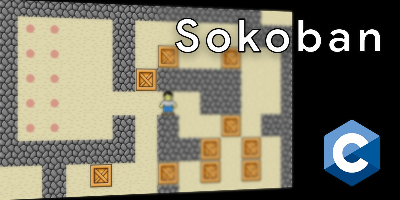 GitHub - TheoEsisar/Sokoban: Réalisation du jeu Sokoban en langage C