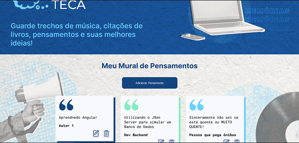 GitHub - luteciorv/ProjetoB_Memoteca: Projeto feito em Angular contendo um CRUD de notas