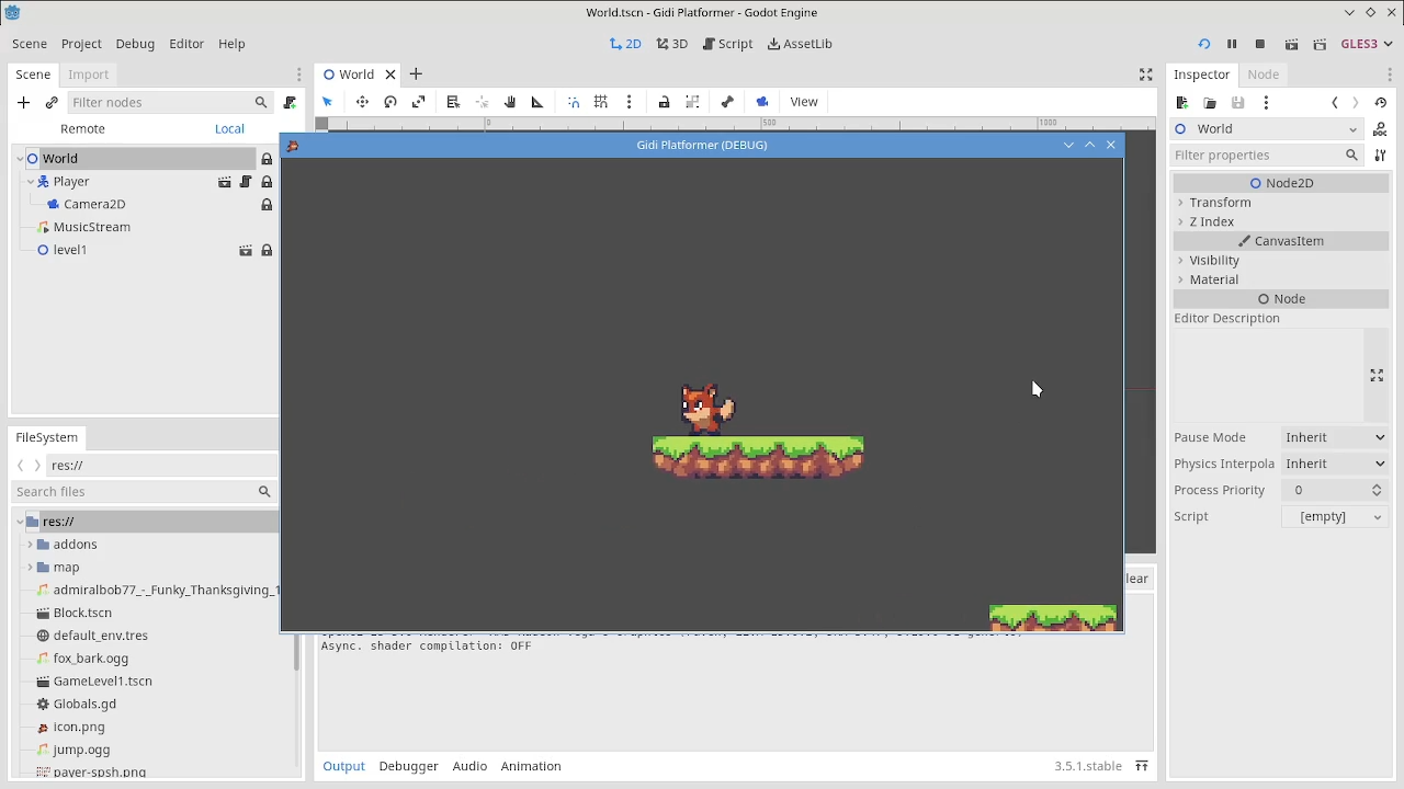 GitHub - camoltoni/gidi-platformer: A classic platform game, made with Godot 3.5.1