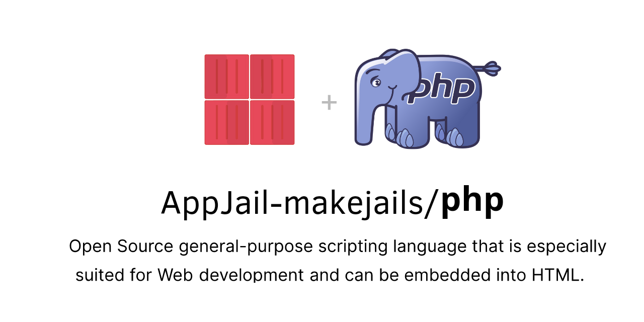 Github Appjail Makejailsphp Php Scripting Language