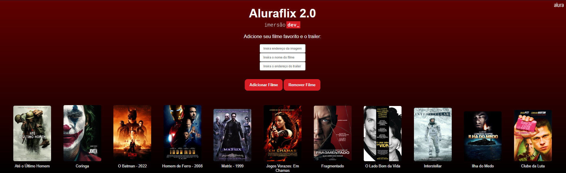 GitHub - luanabarremaker/AluraFlix-project: Alguns projetos realizados ...