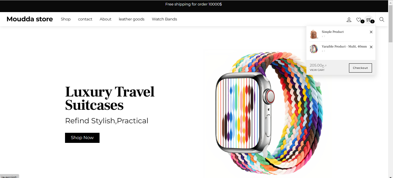 GitHub - mehdiGitHubb/wordpress-Ecommerce-website: Professional ...