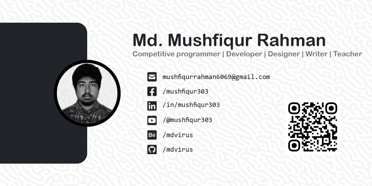 Md. Mushfiqur Rahman