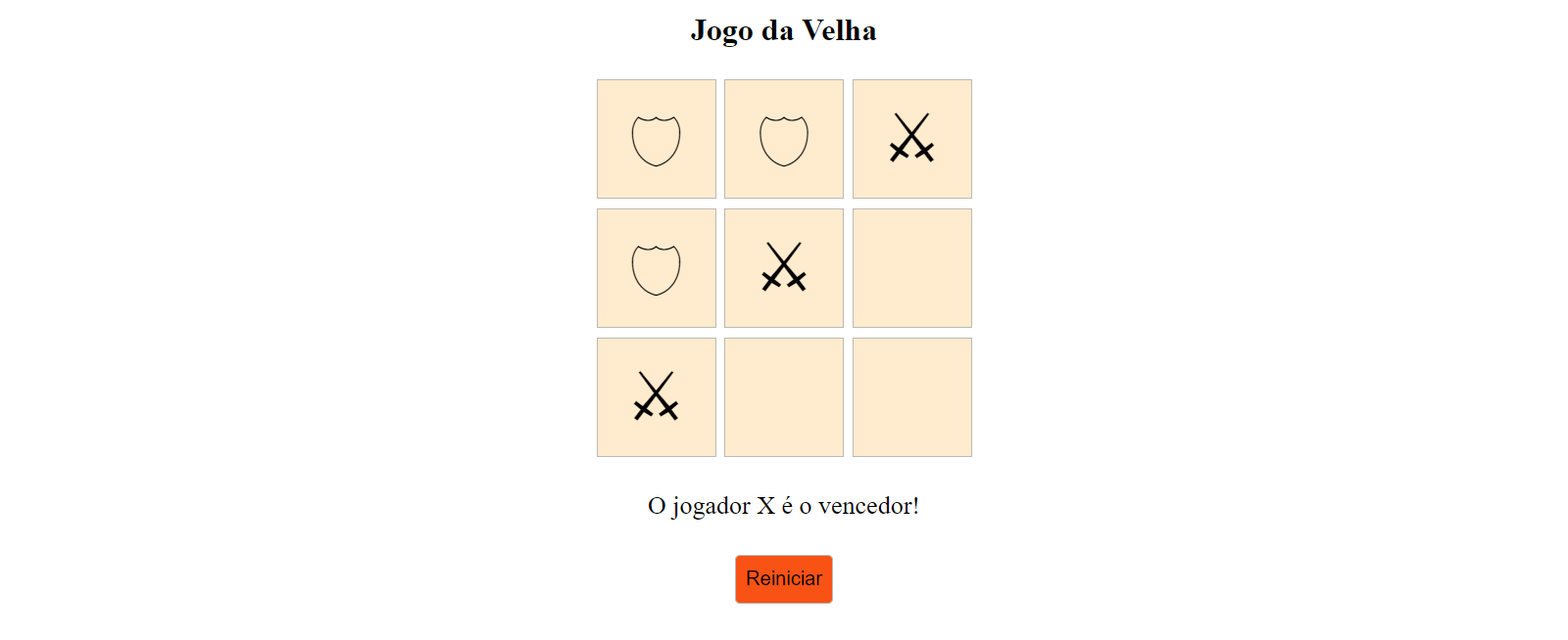 GitHub - erica-francine/Jogo-da-Velha: Jogo da Velha