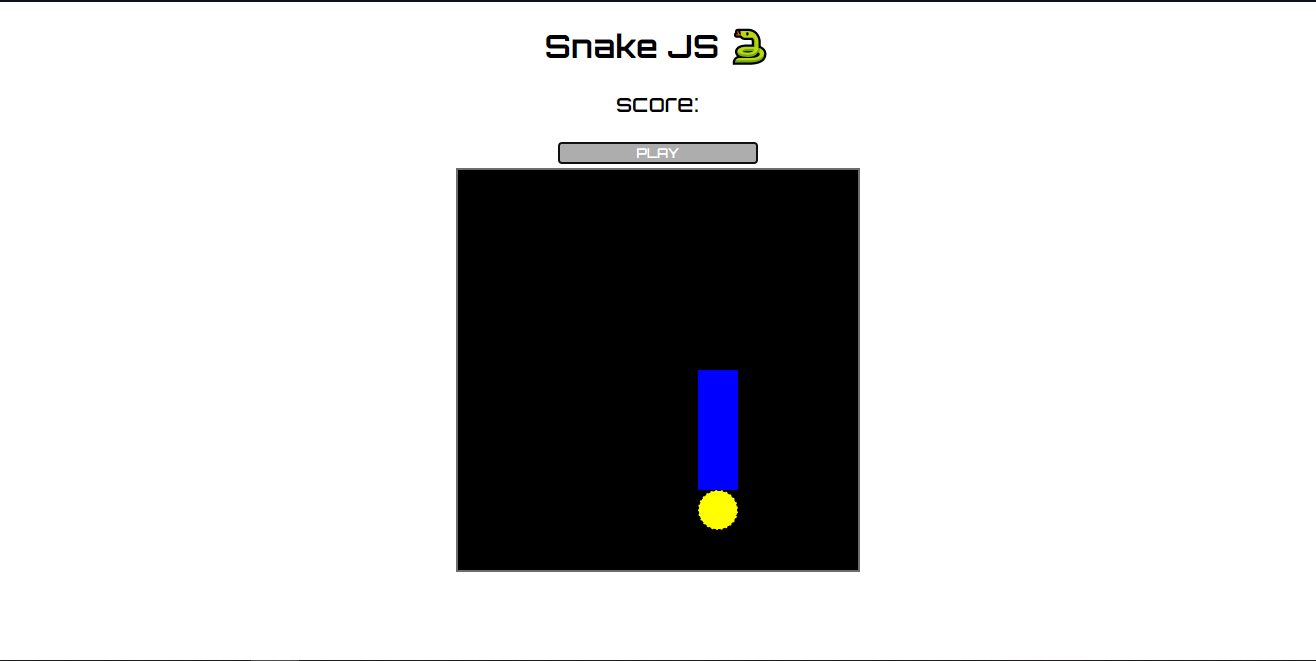 GitHub - KatherineAguirre312/Snake_Game: Ejercicio creando el vídeojuego Snake con HTML, CSS y ...