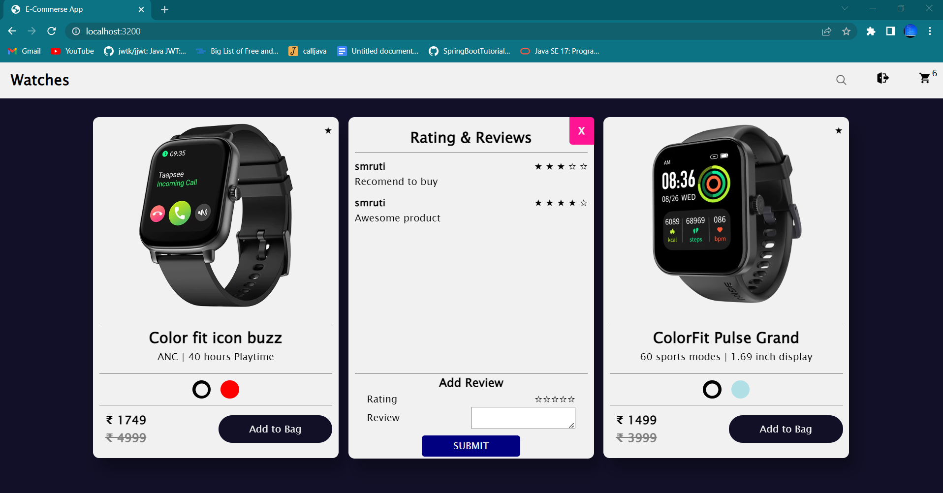 GitHub - smruti-banty/watch-app: node js SPA app GitHub - smruti-banty/watch-app: node js SPA app