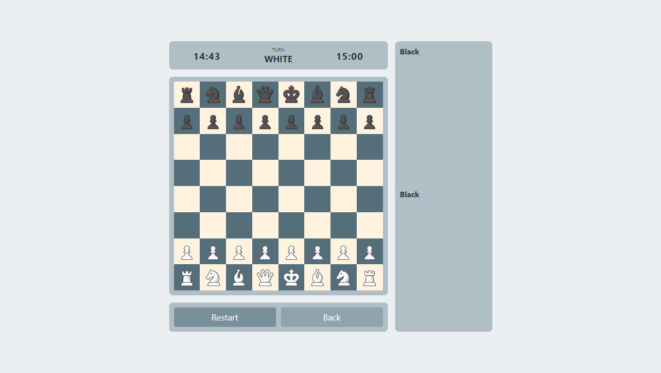 Github Un1t3greact Chess React Chess App 