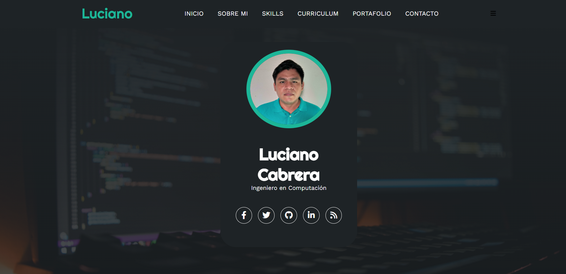 GitHub - LucianoCJ/Portafolio: Portafolio personal hecho con HTML, CSS y JavaScript