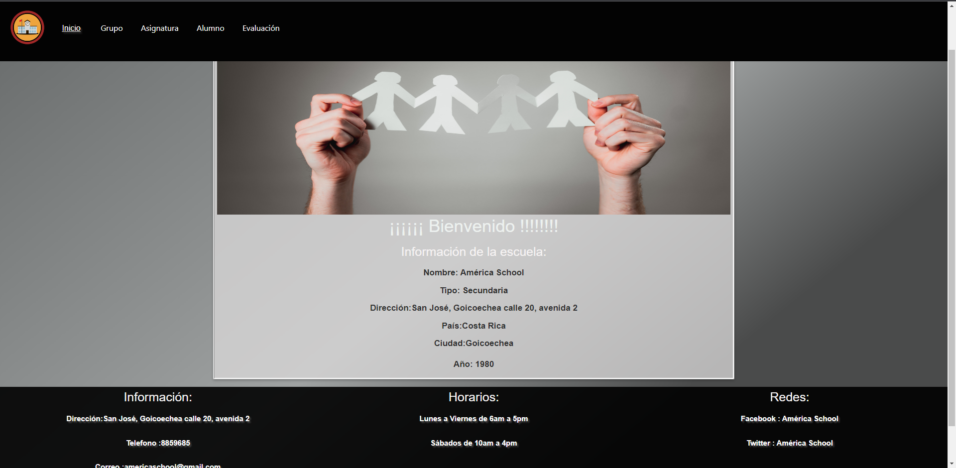 GitHub - fvs14/Proyecto-Administracion-de-Escuela: Este es un proyecto vía web para la ...