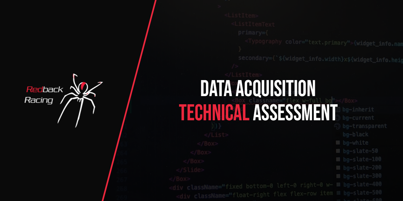 GitHub - UNSW-Redback-Racing/DAQ-Technical-Assessment