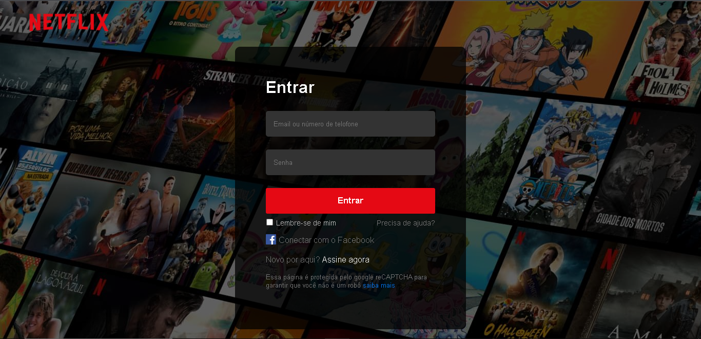 GitHub - gustavoAbramo/netflix-login: Tela de login da Netflix