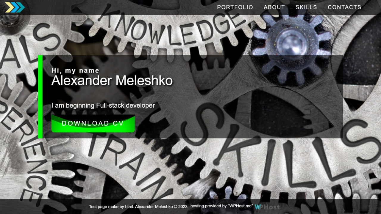 GitHub - AlexMel83/Web-portfolio: Web-portfolio