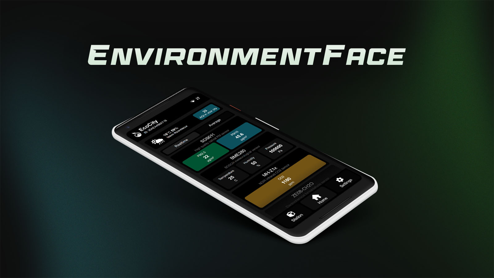 GitHub - DreamerDeLy/EnvironmentFace: New frontend for EnvironmentOS user interface. SPA. Pure ...
