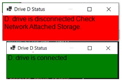GitHub - PersonalBeast/DriveStatus: The program creates a simple ...