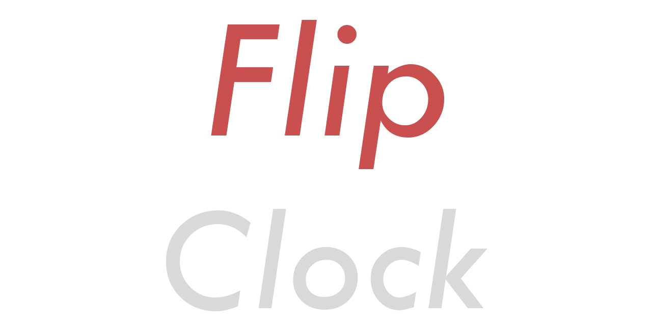 GitHub - dal-dos/FlipClock: A clock that has an alarm that you must flip to stop and more.