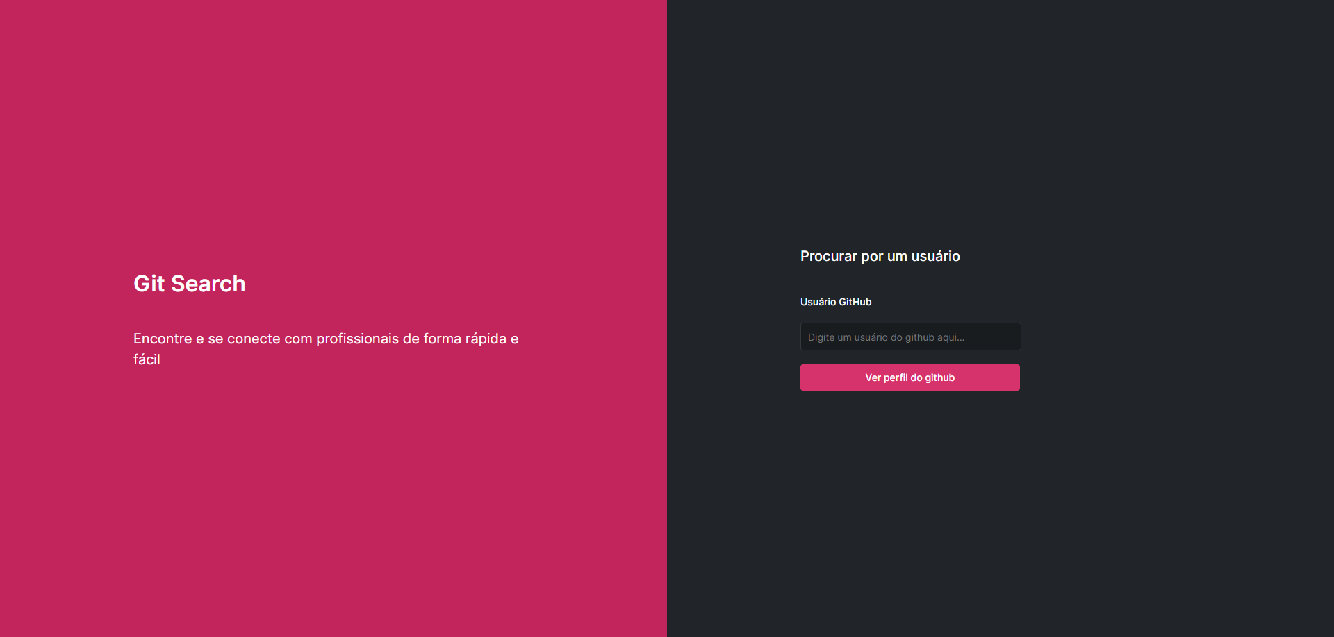Github Mislenesantana Git Search The Project Consists Of Finding A