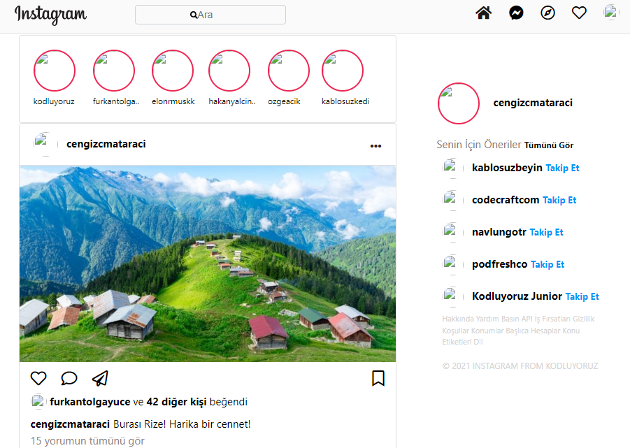 Github Erkinaltay Instagram