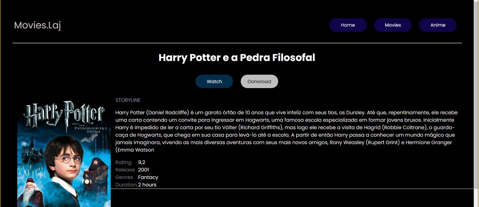 GitHub - larijek/harrypotter: Sou PotterHead assumida, decidi fazer ...