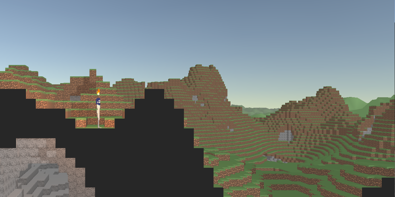 Github Aragrom Unity 2 5d Minecraft Mainly Utilizing The Dots Packages Burst And The Job