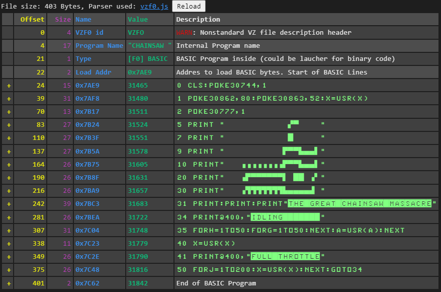 GitHub - CasperDev/vz-view-parser