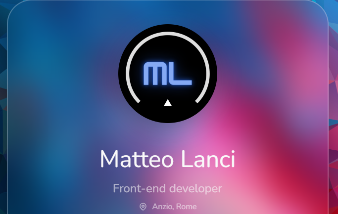 GitHub - MatteoLanci/Profile-Card: Responsive profile card in modern ...