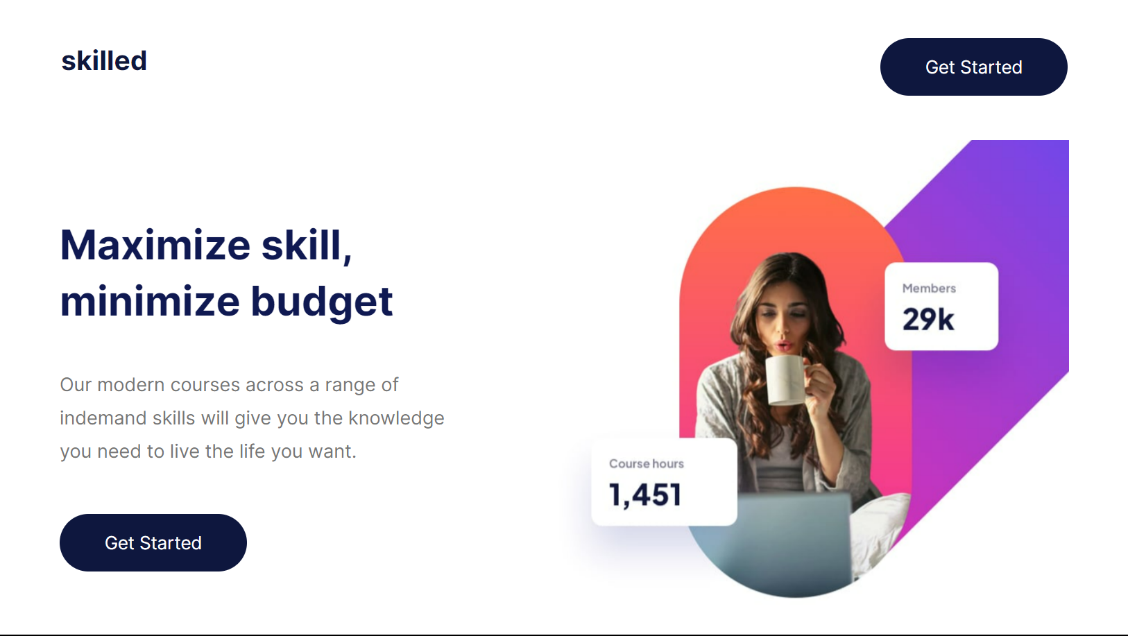GitHub - syedasana333/skilled_landing: Skilled Landing Page