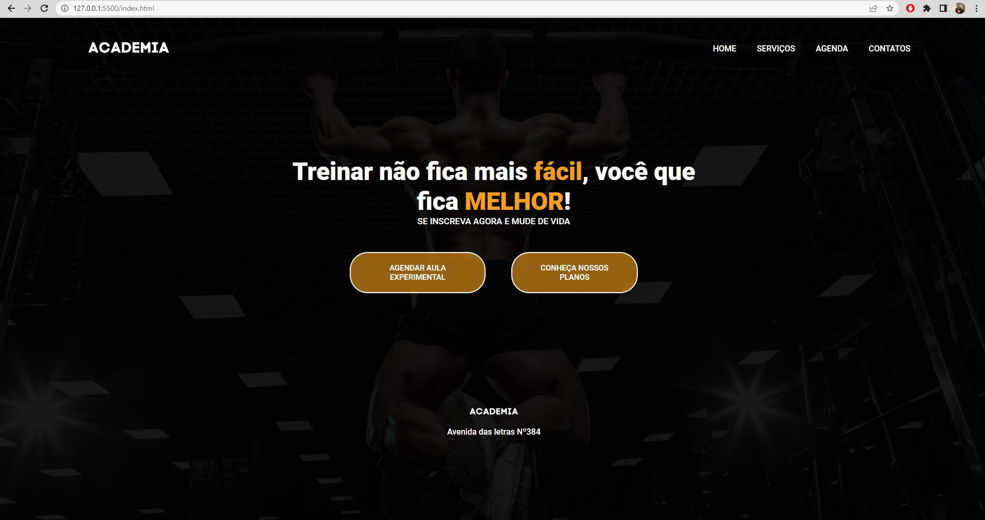 GitHub - befujarra/site-de-academia: Um projeto de site de uma academia ...