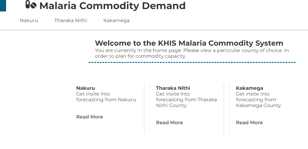 GitHub - HealthIT-Kabarak/Malaria-Commodities-Demand-Prediction-Model: A commodity demand ...