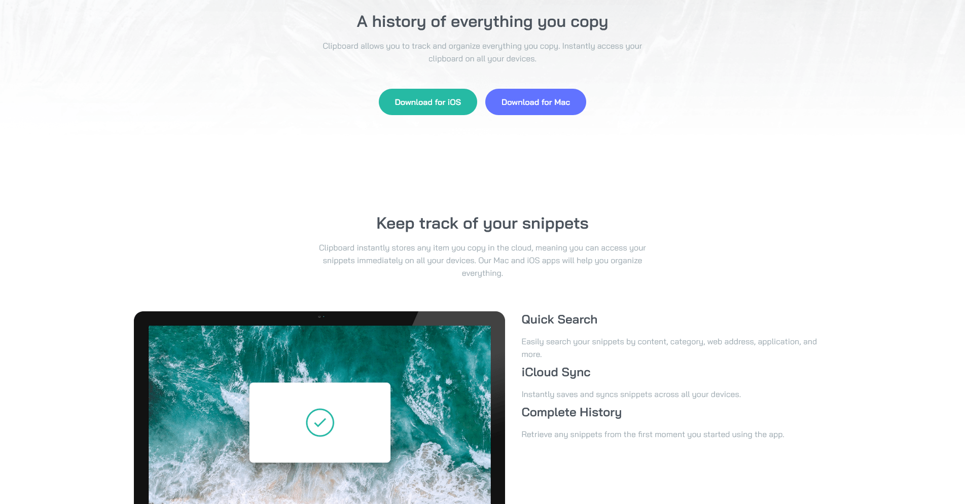 Github Souza Vitor Clipboard Landing Page