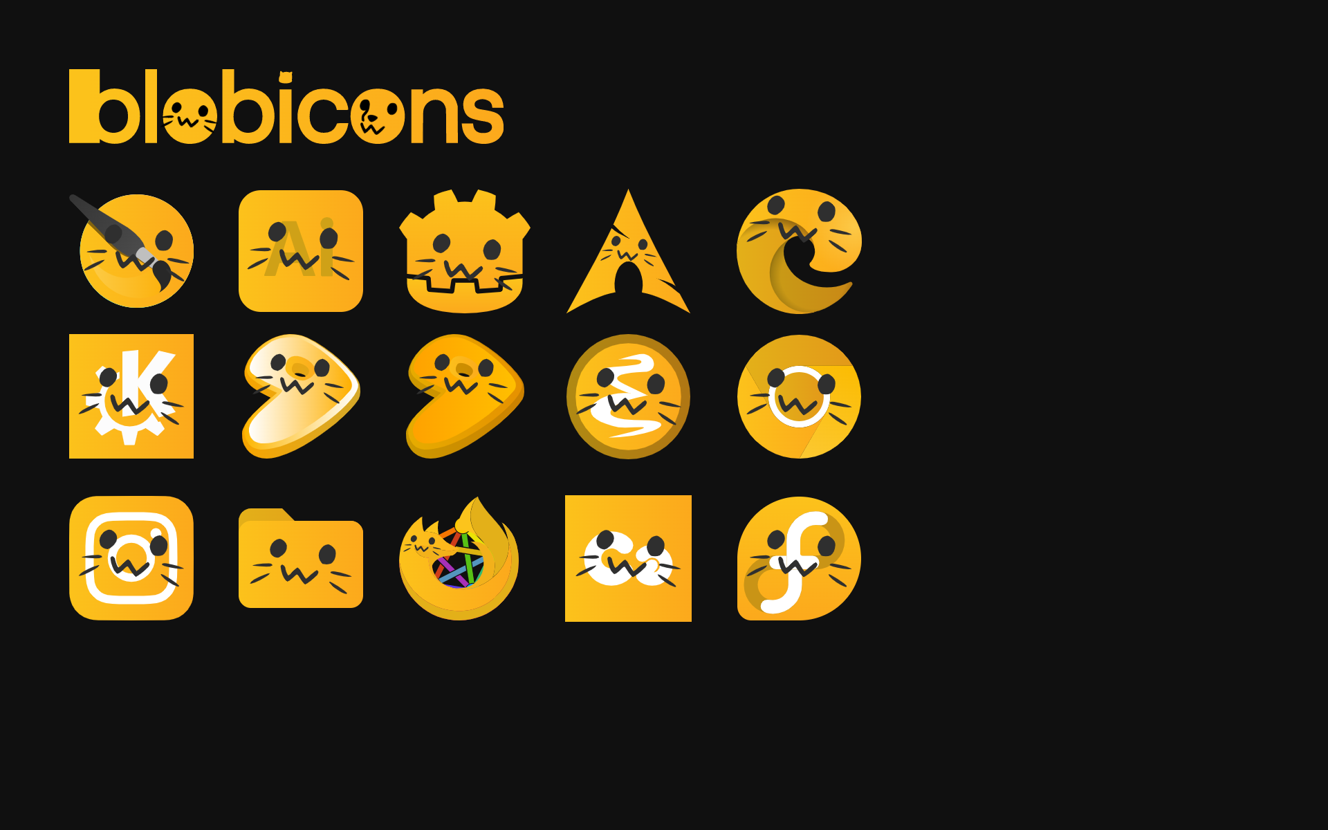 GitHub - ItsHoul/blobicons-v2: Iconpack with blobcats