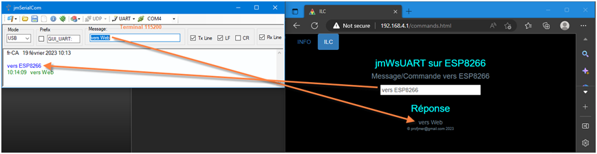 GitHub - profjmer/jmWsUART_firmware: Pont websocket UART pour ESP8266