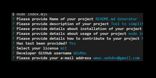 Github Wlomacreadme Generator Nodejs Readme Generator 