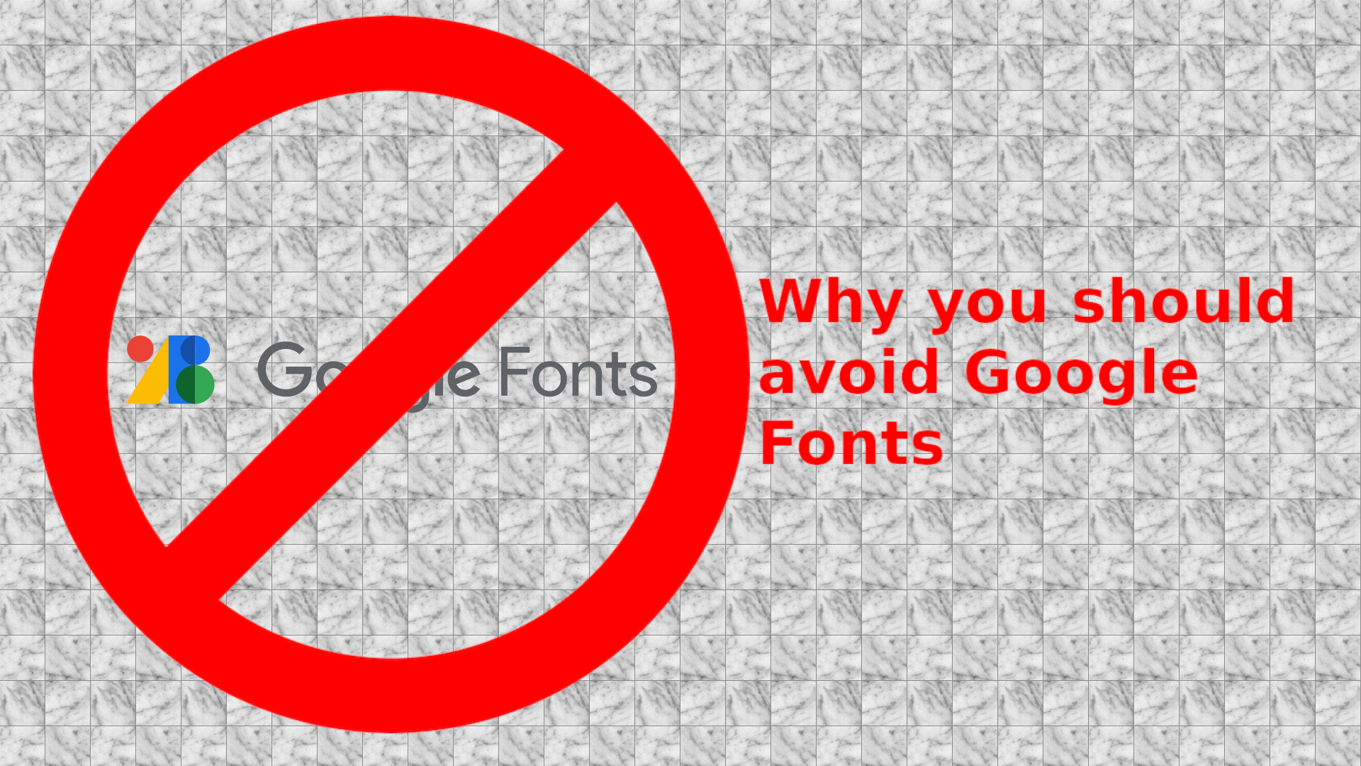 GitHub - seanpm2001/Why-you-should-stop-using-Google-Fonts: 🚫️📃️🚫️ An ...