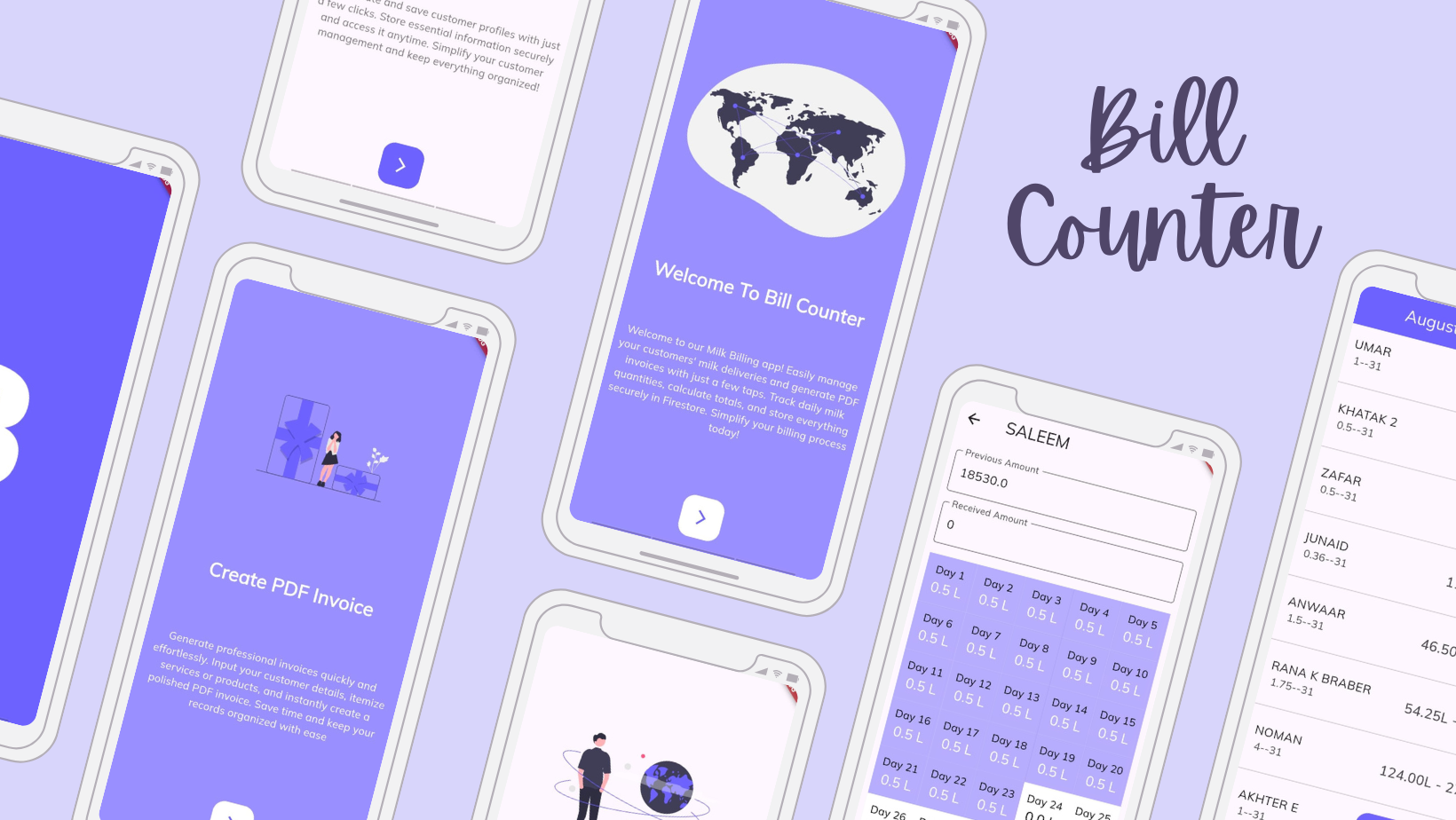GitHub - talha828/Bill-Counter: Bill Counter Flutter Android Application Welcome to App, a ...