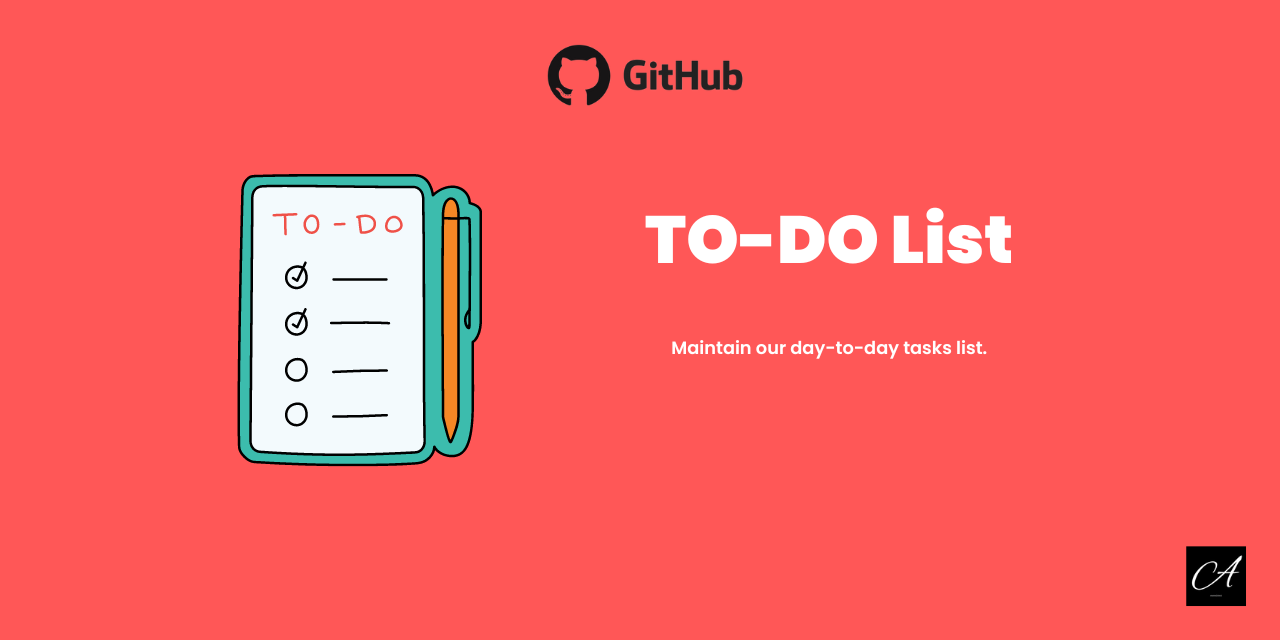 GitHub - WebWorks-by-Anandrao/To-Do-List: The ToDo List app is a list ...