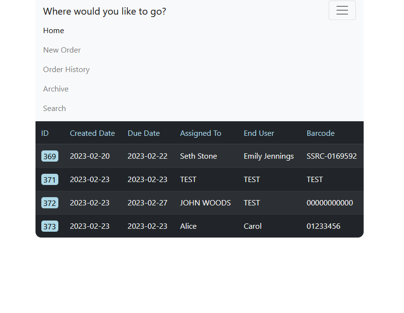 GitHub - sethfstone/Work-Order-Site: This is a project I built for my ...