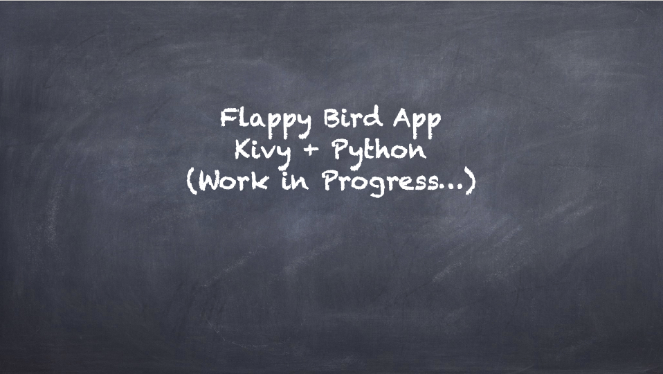 GitHub - sylvan2501/flappy-bird-kivy