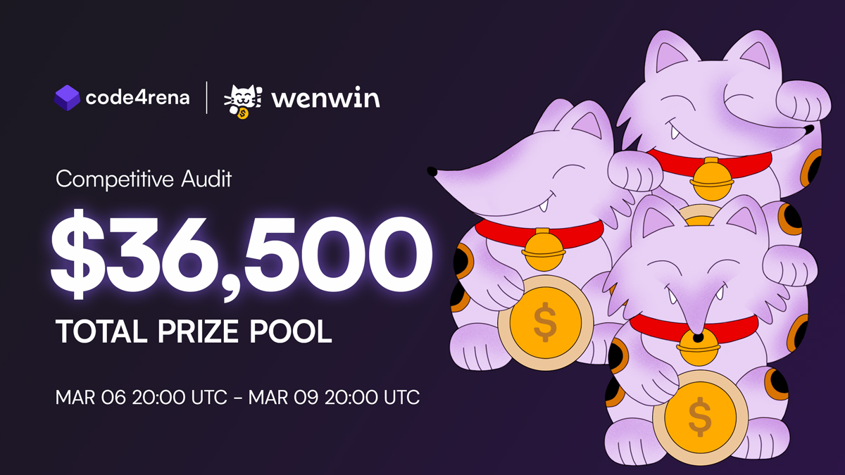 GitHub - code-423n4/2023-03-wenwin-findings