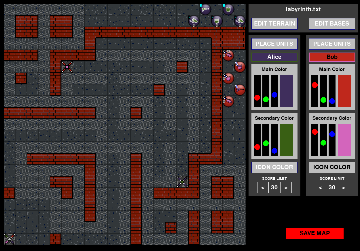 GitHub - jsl840314/laser_flag: Laser Flag, a strategy game for 2 players
