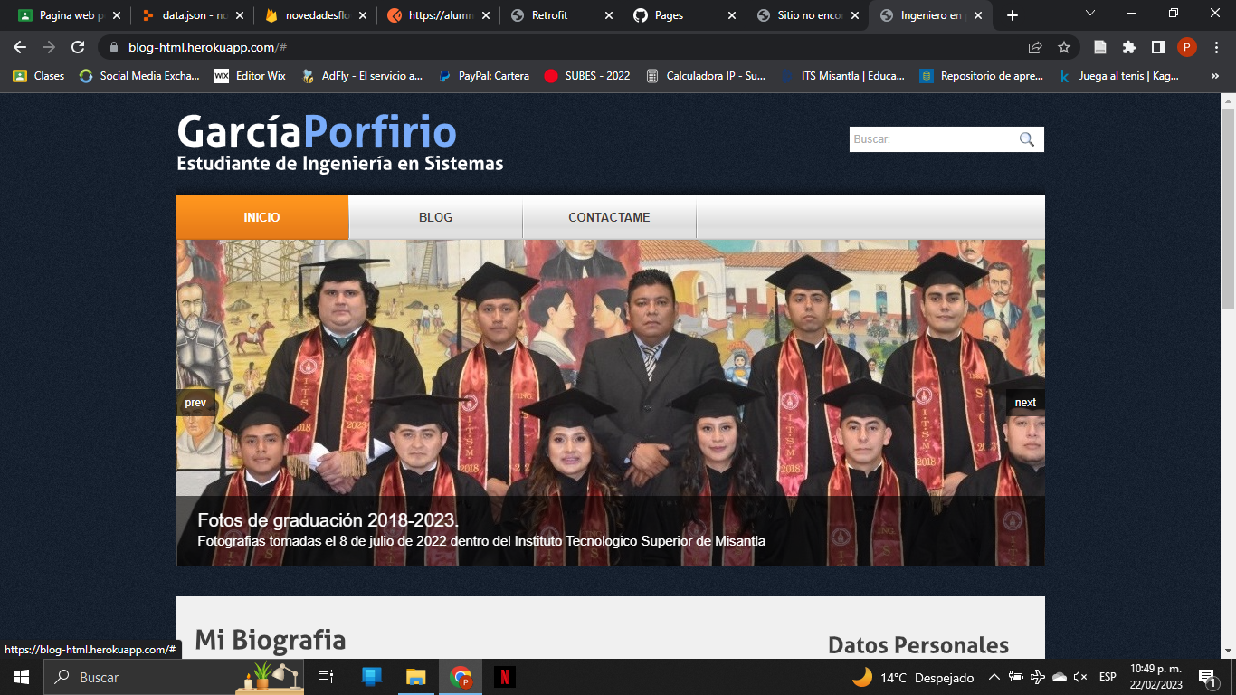 GitHub - porfirio1999/Blog.github.io: Blog personal