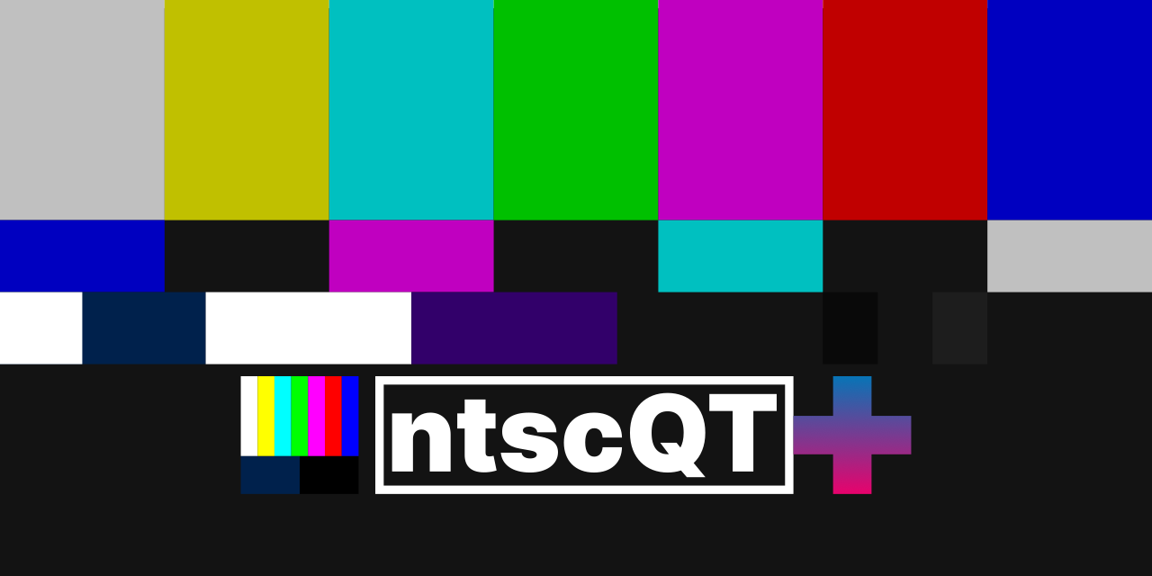 GitHub - rgm89git/ntscQTplus: An analog video emulator in only ONE ...