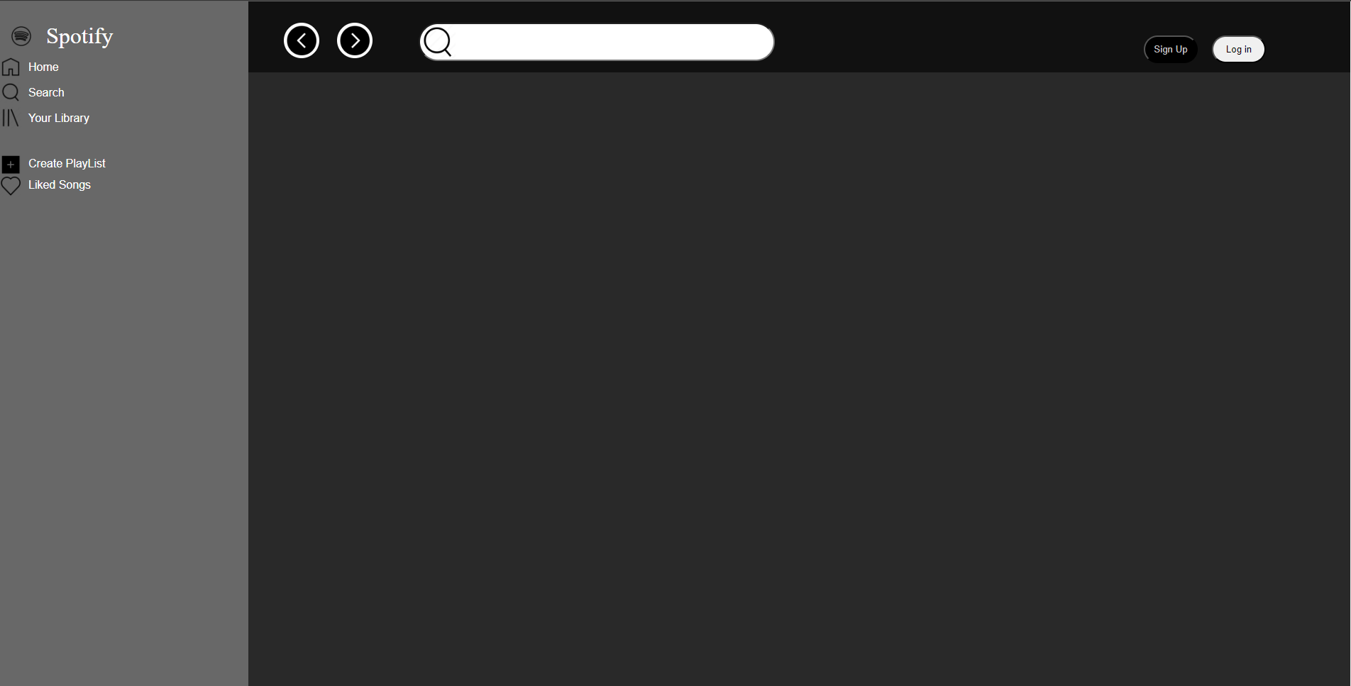 GitHub - OKjos/simpleSpotifyOutline: This is a some what Spotify clone ...
