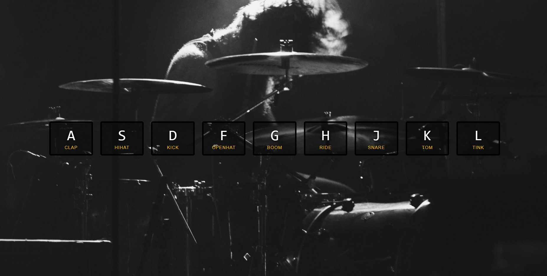 GitHub - jsalexan/drum-kit: #JavaScript30 project - Drum Kit GitHub - jsalexan/drum-kit: #JavaScript30 project - Drum Kit