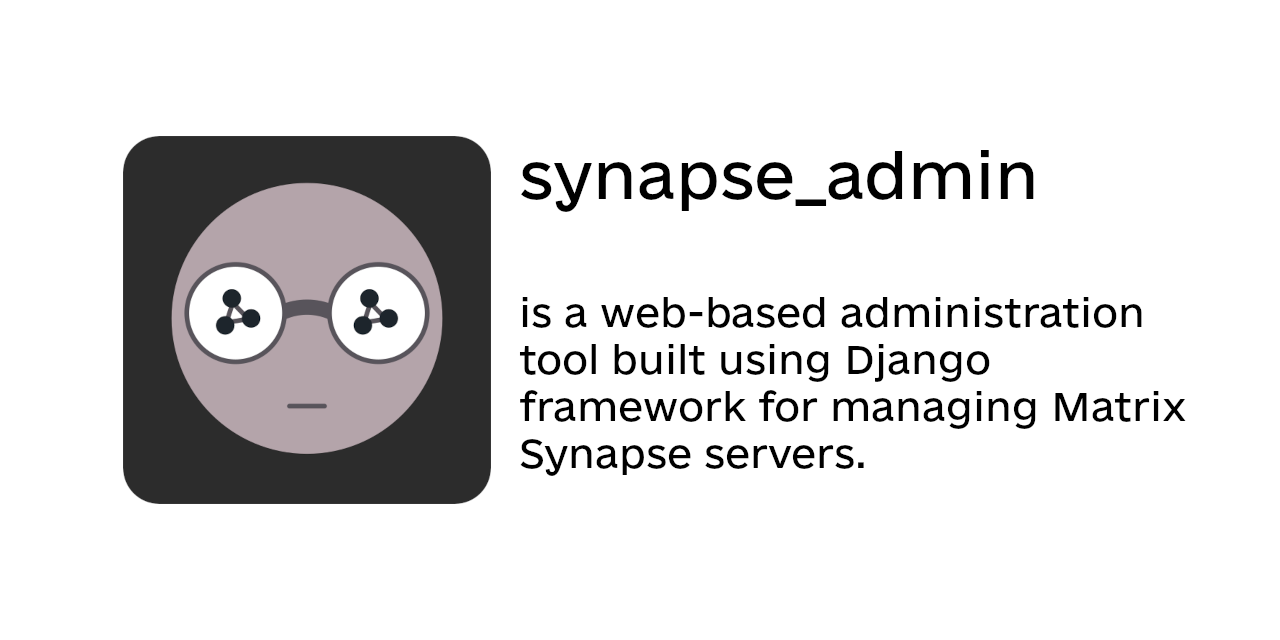 Github Foreslesynapseadmin Synapseadmin Is A Web Based