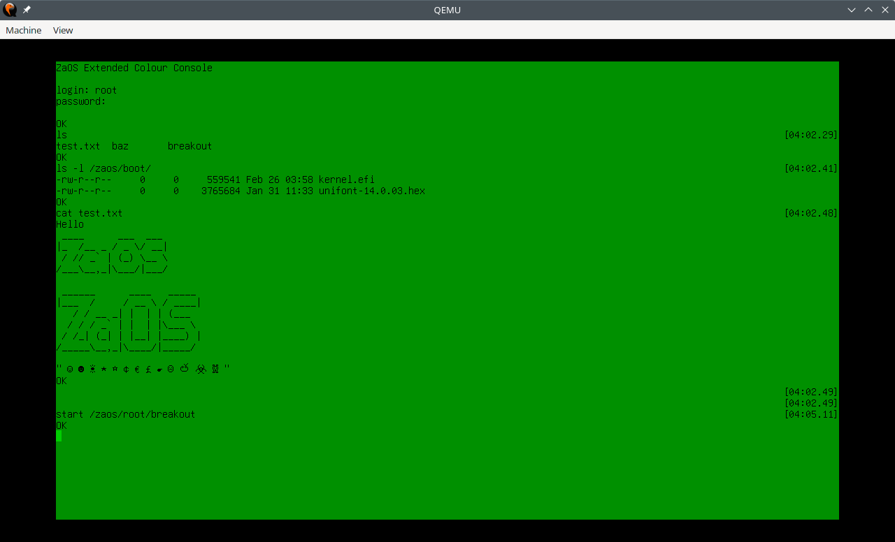 GitHub - zaalang/zaos: x64 hobby os GitHub - zaalang/zaos: x64 hobby os